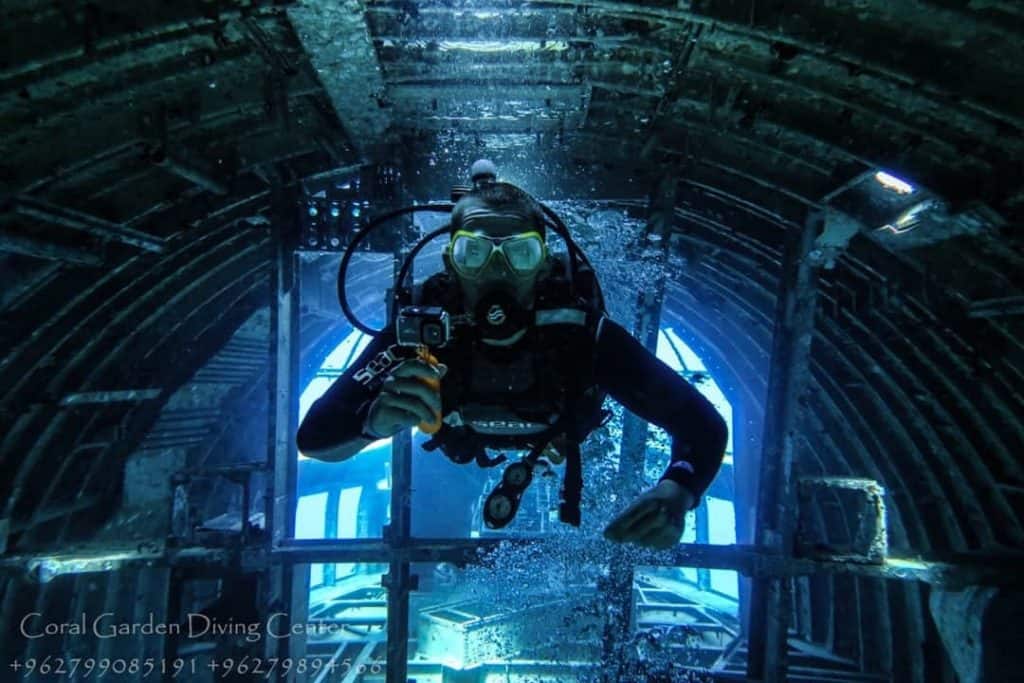 Stay at home and get free dive - Coral Garden Diving Center